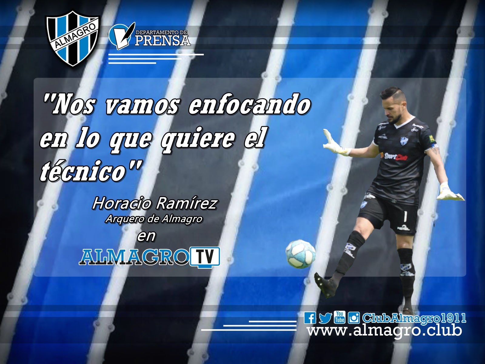 Horacio Ramirez entrevista – Club Almagro